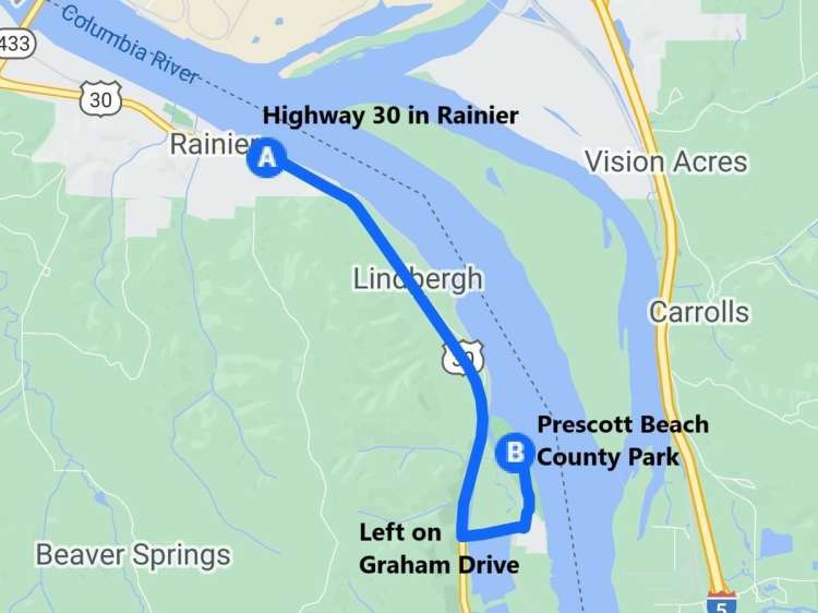 Prescott Beach County Park Overview – Wild Columbia County